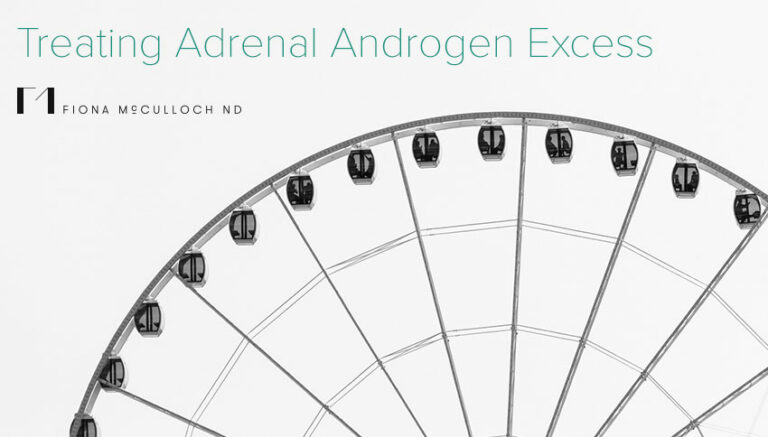 PCOS -Treating Adrenal Androgen Excess - Dr Fiona ND